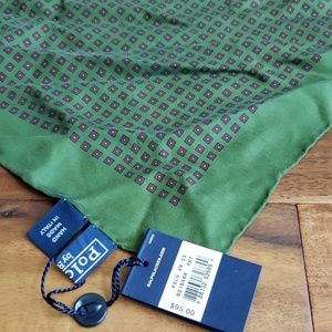 Ralph Lauren | Accessories | Ralph Lauren Wms 0 Silk Scarf ...